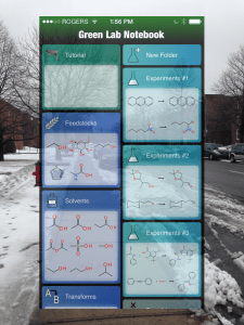 Winter project: Green Lab Notebook – Cheminformatics 2.0