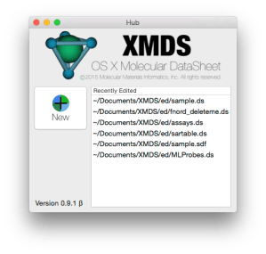 XMDS ready for beta phase – Cheminformatics 2.0